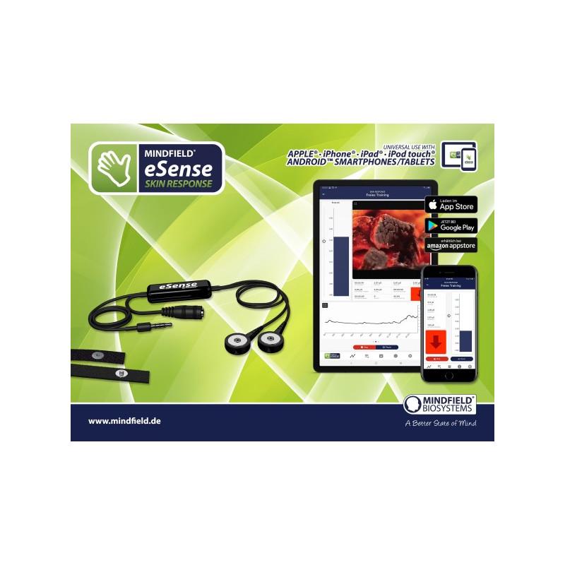 Mindfield eSense - Biofeedback with Smartphone/Tablet